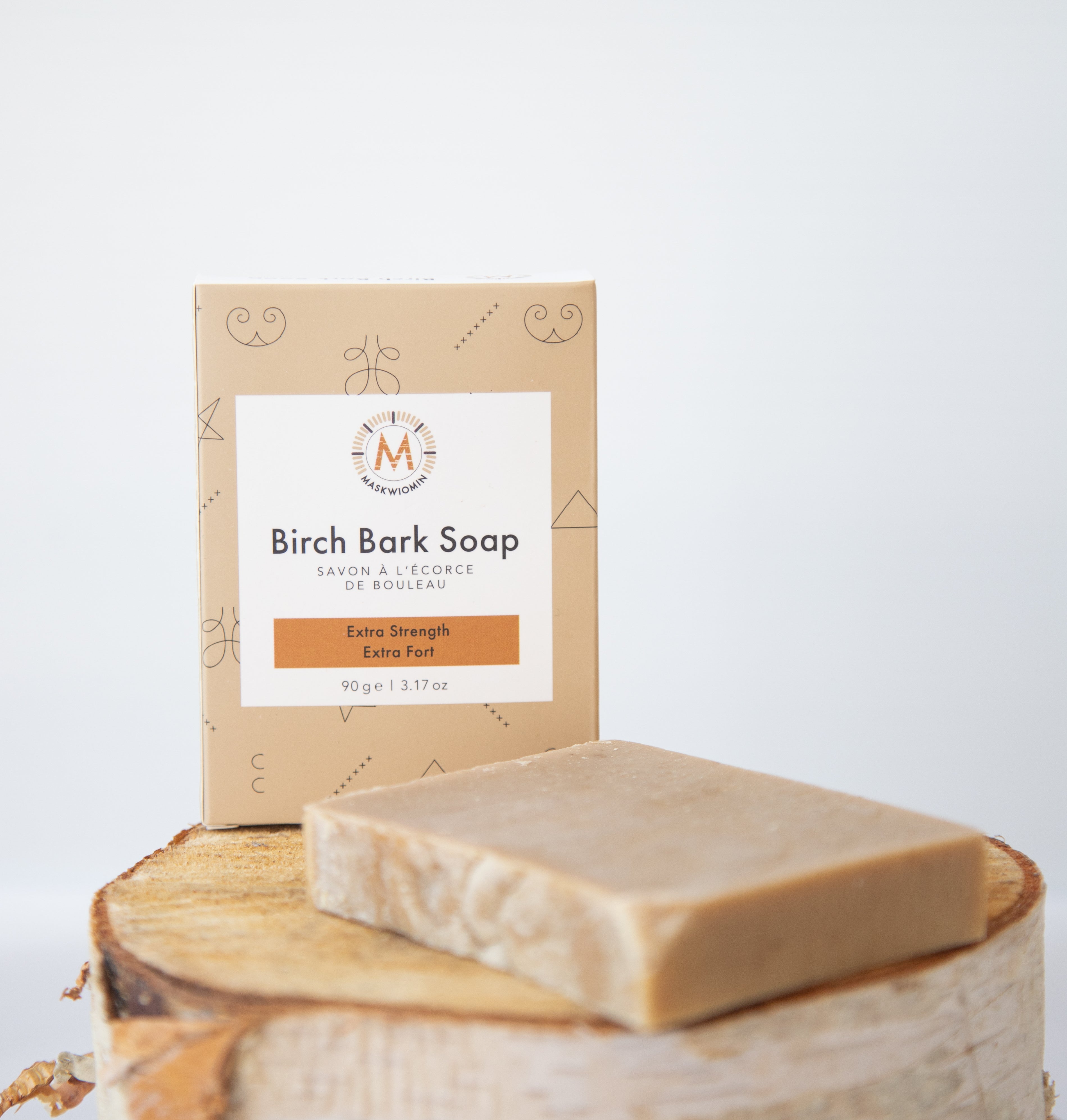 Maskwiomin | Extra Strength Birch Bark Soap